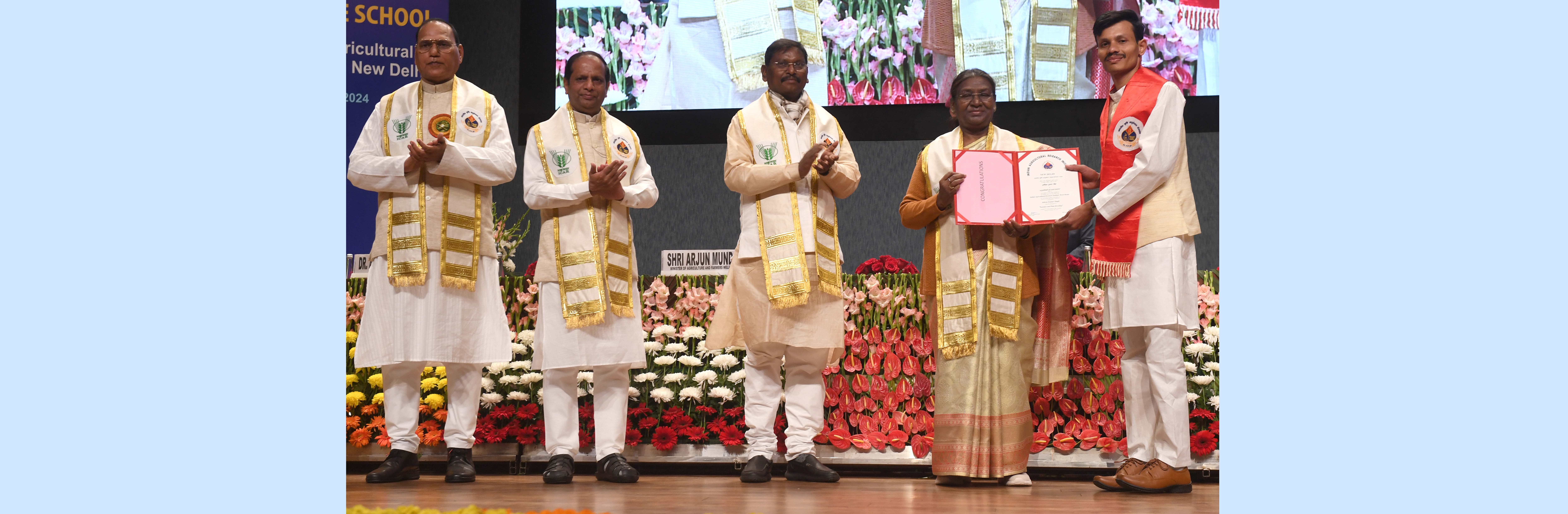 The President of India, Smt Droupadi Murmu graced and addressed the ...